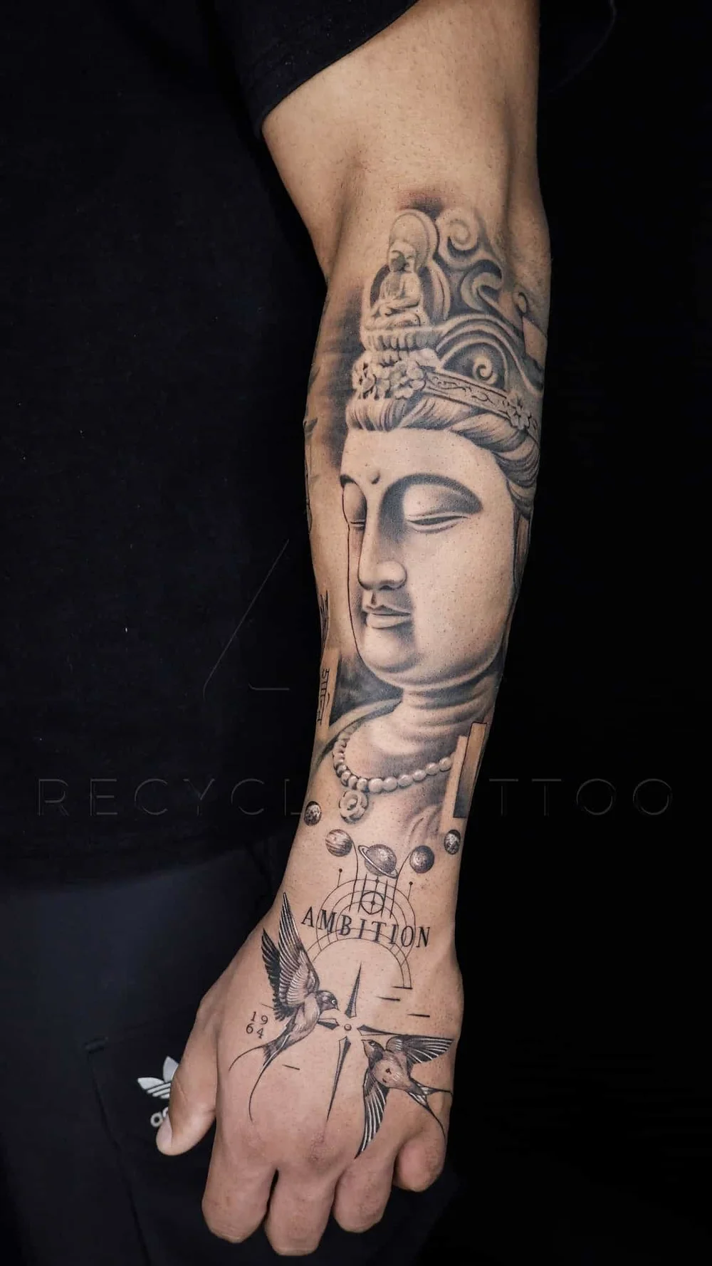 Recycle Tattoo - Best Tattoos in Orange County, CA