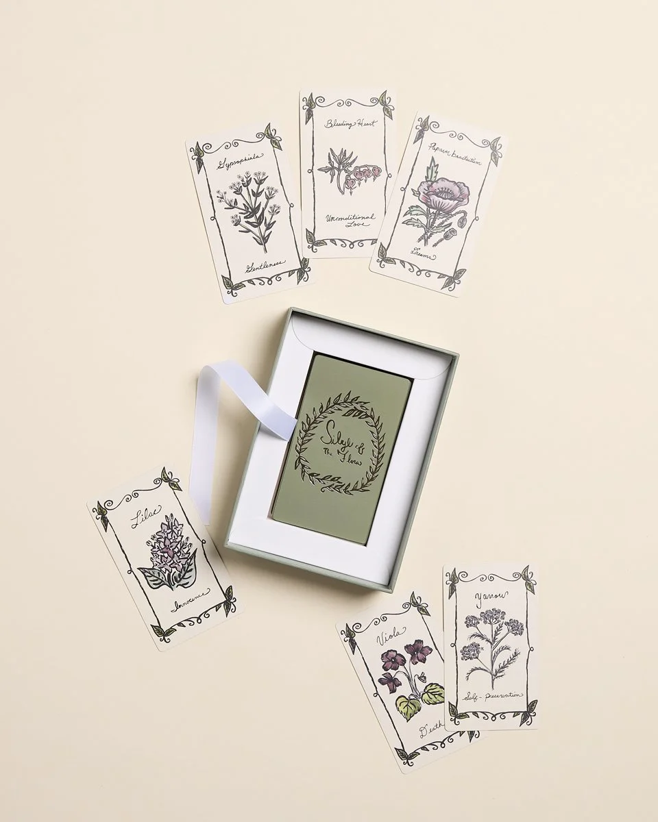 Sibyl of The Flora & Affirmation Cards Boxset — Primrose Apothecary