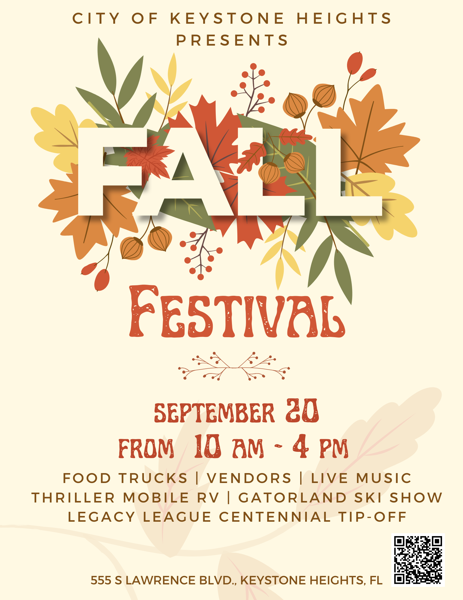 Events — The City of Keystone Heights