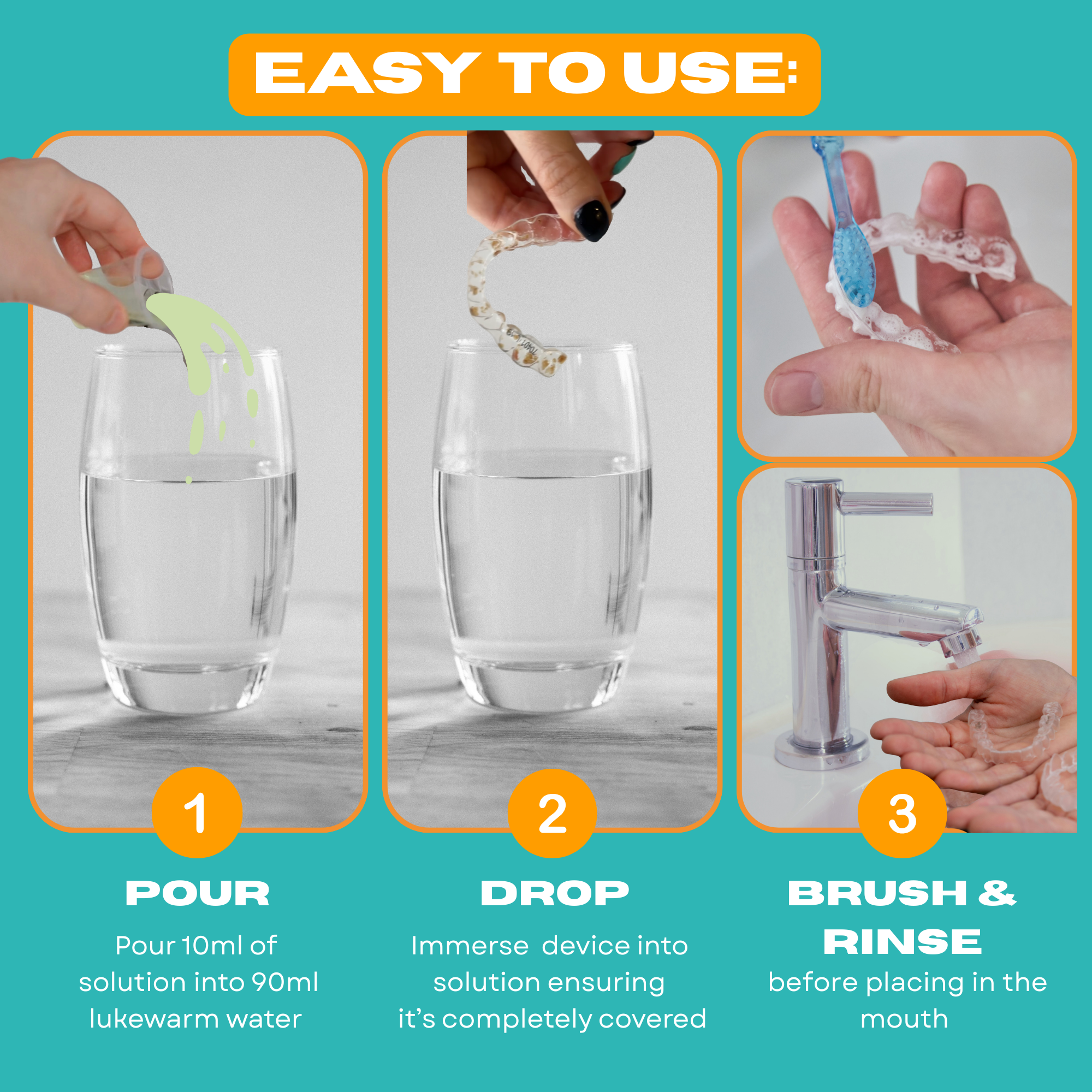 Retainer cleaner | toothbrush for braces | retainer cleaning | cleaning ...