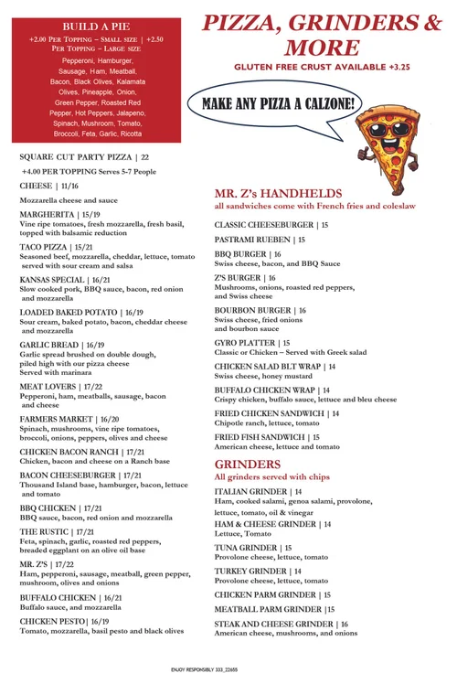 Menu — Your Site Title