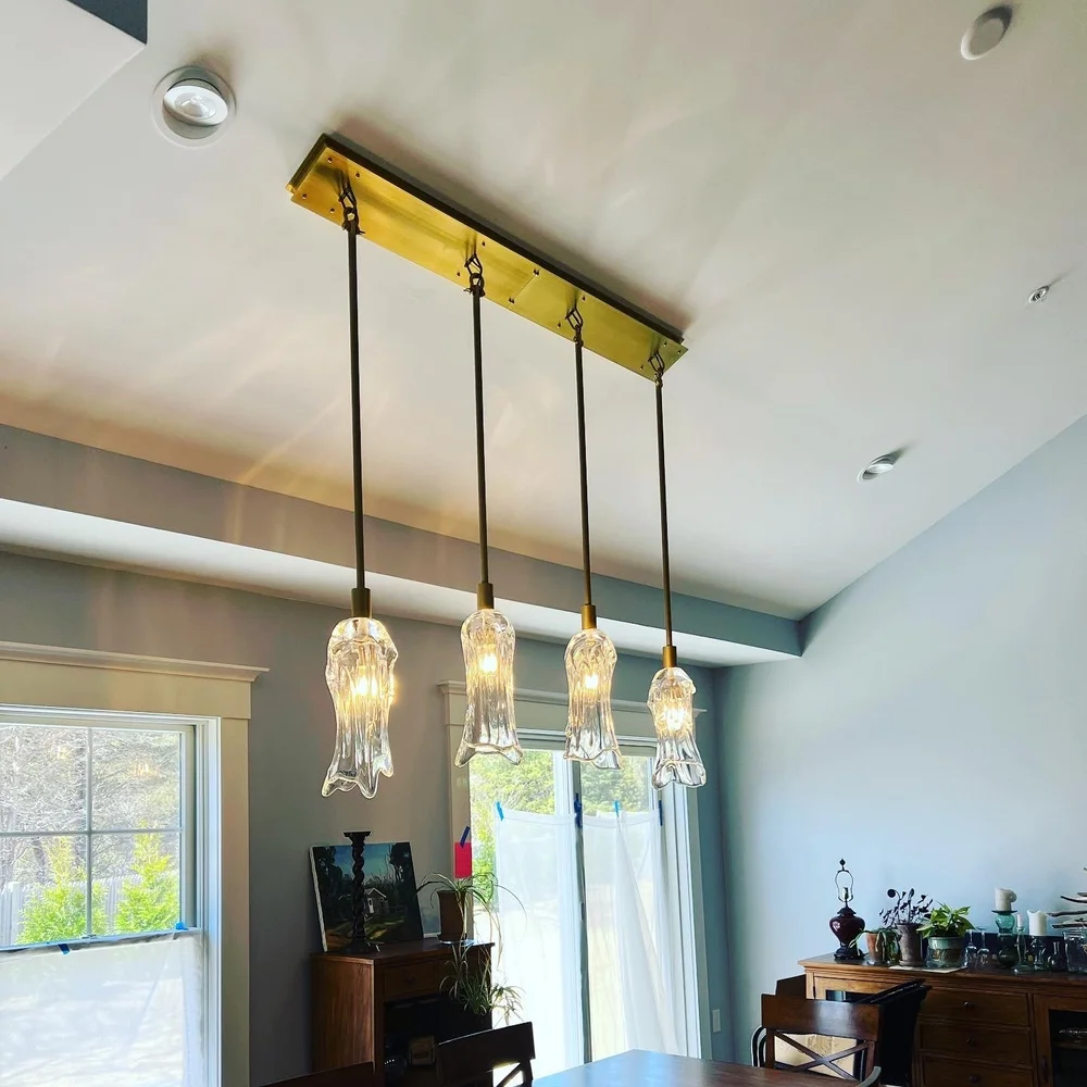 Handmade Custom Glass Blown Lighting — The Glass Asylum