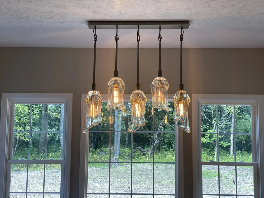 Handmade Custom Glass Blown Lighting — The Glass Asylum