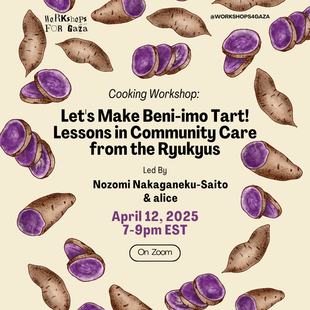 Let's Make Beni-Imo Tart! Lessons in Community Care from the Ryukyus ...