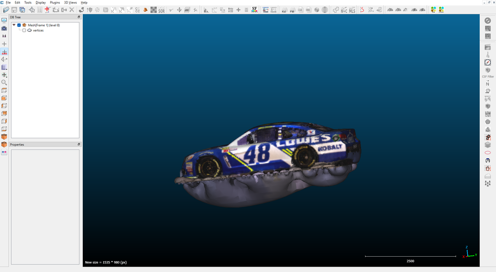 CloudCompare — Dot3D
