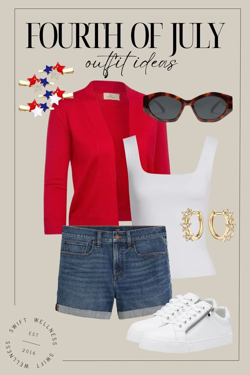 42 Fourth Of July Outfits To Party With Patriotic Style