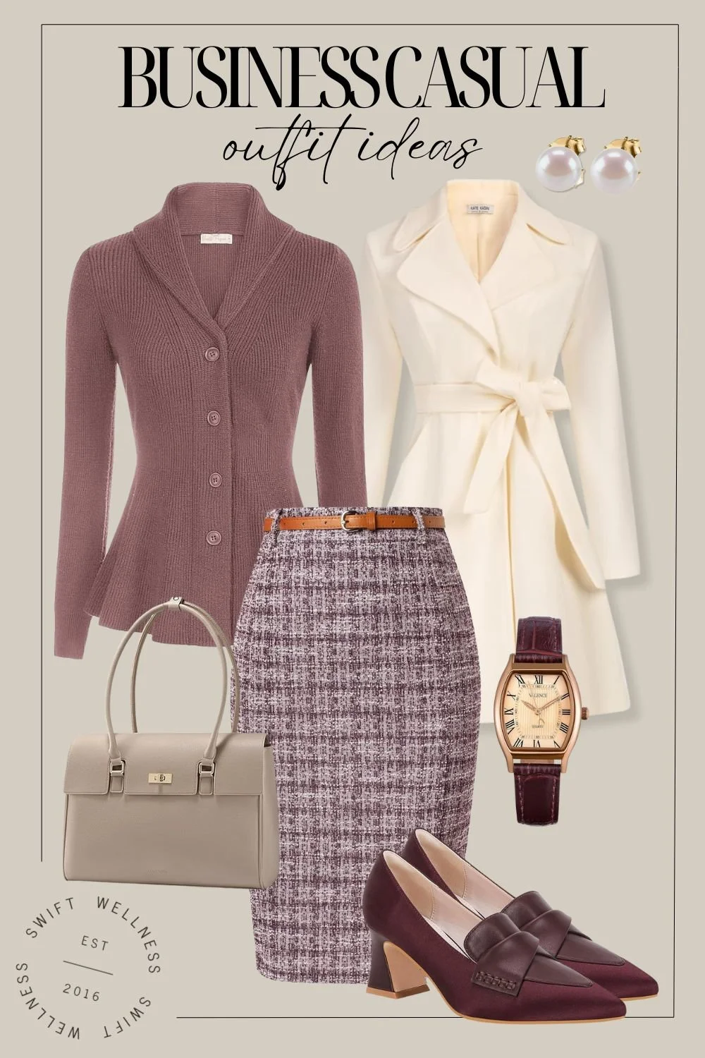 30 Work Outfits For Women In A Business Casual Office