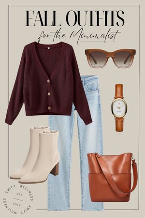 25 Easy Outfit Ideas For A Fall Minimalist Capsule Wardrobe