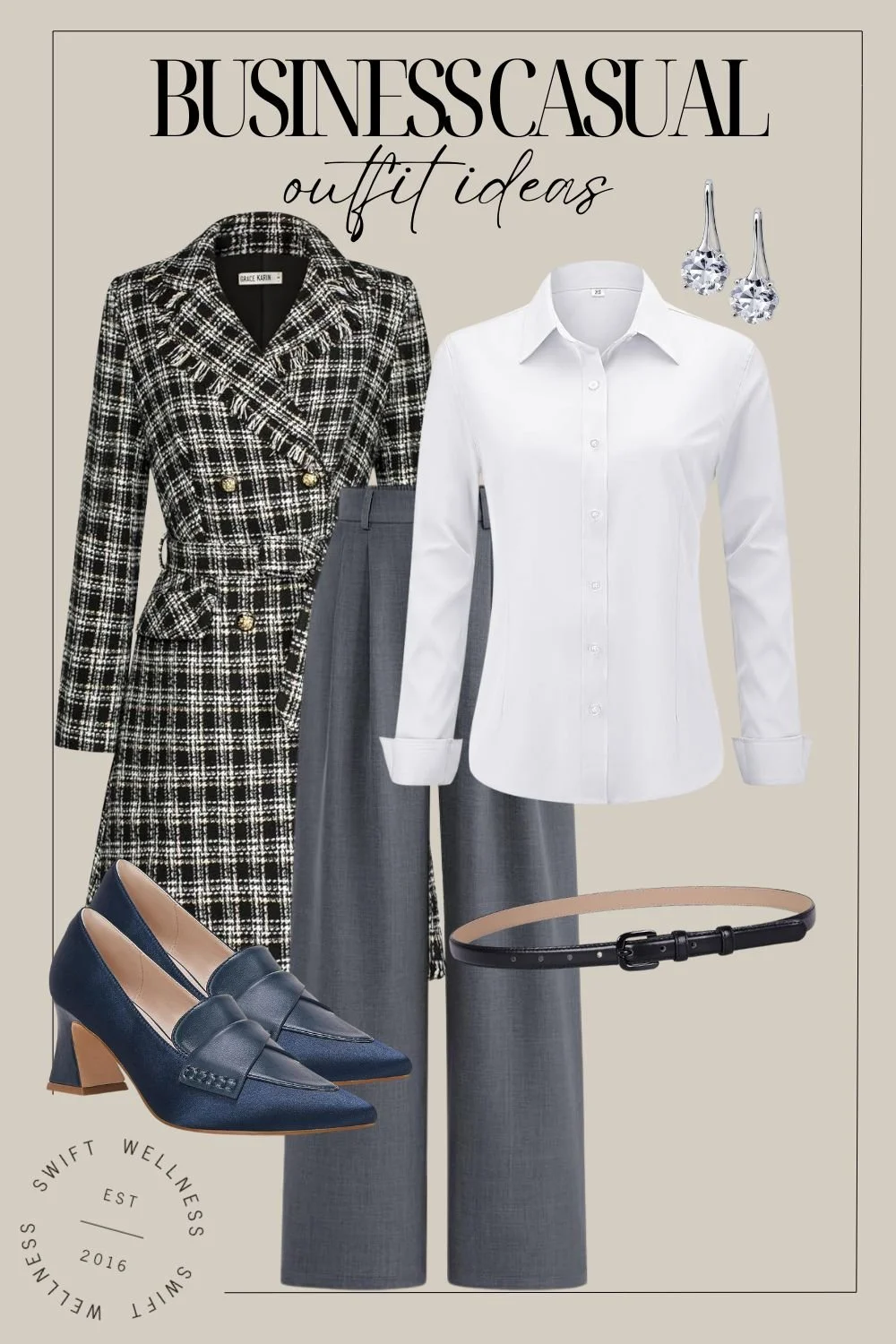 30 Work Outfits For Women In A Business Casual Office