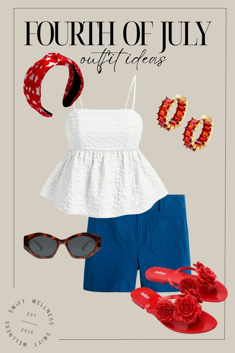 42 Fourth Of July Outfits To Party With Patriotic Style
