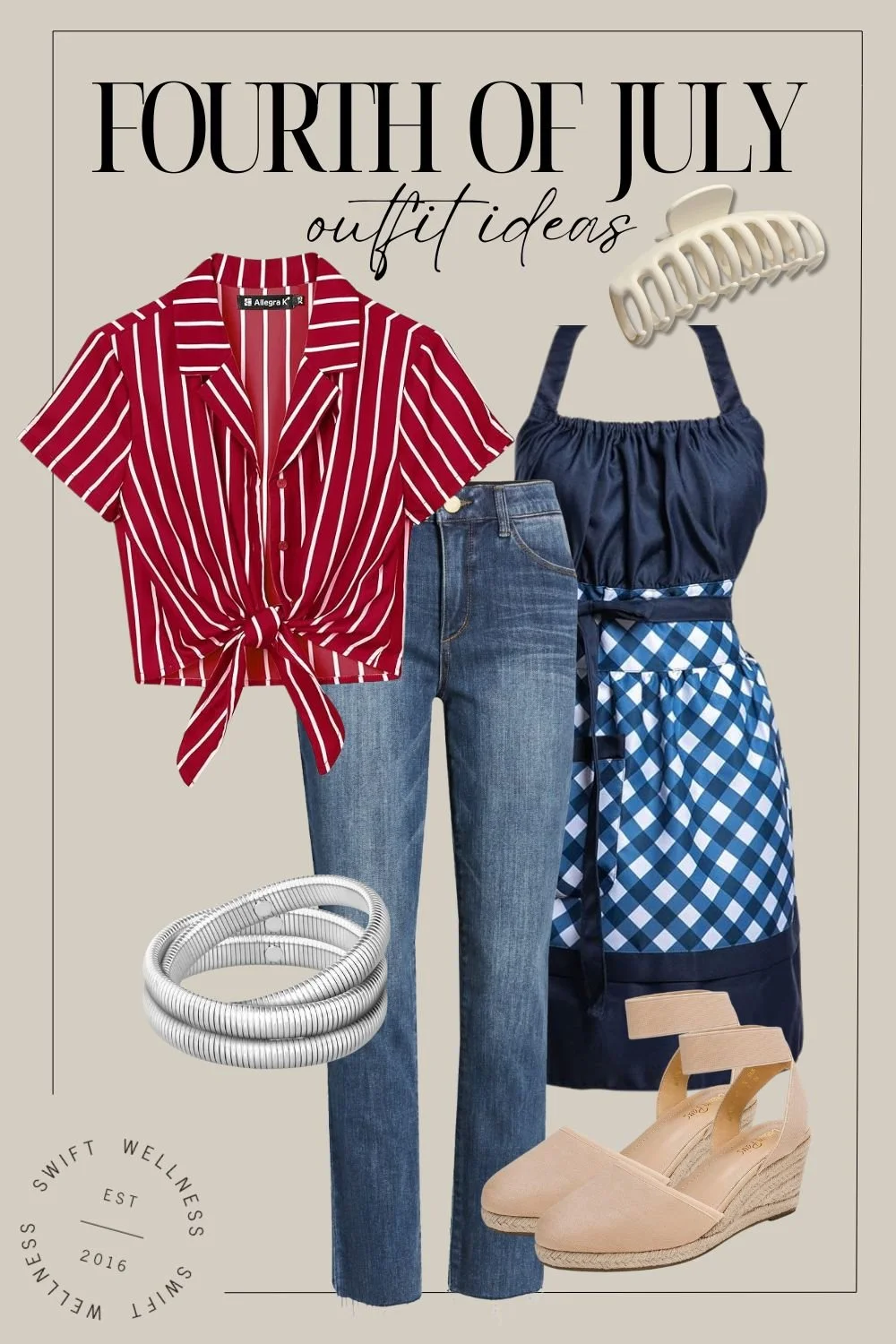 42 Fourth Of July Outfits To Party With Patriotic Style