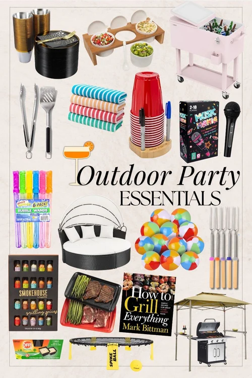 61 Outdoor Party Essentials To Elevate Your Backyard