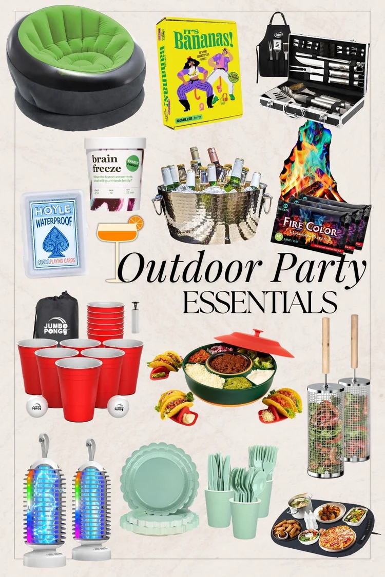 61 Outdoor Party Essentials To Elevate Your Backyard