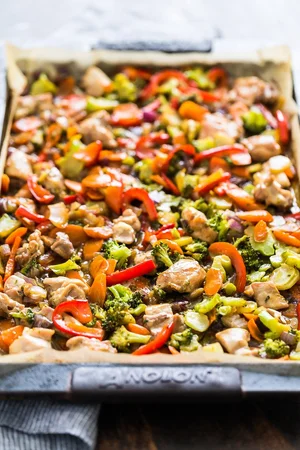 Sheet Pan Asian Style Chicken Thighs — Kitchen Tapestry