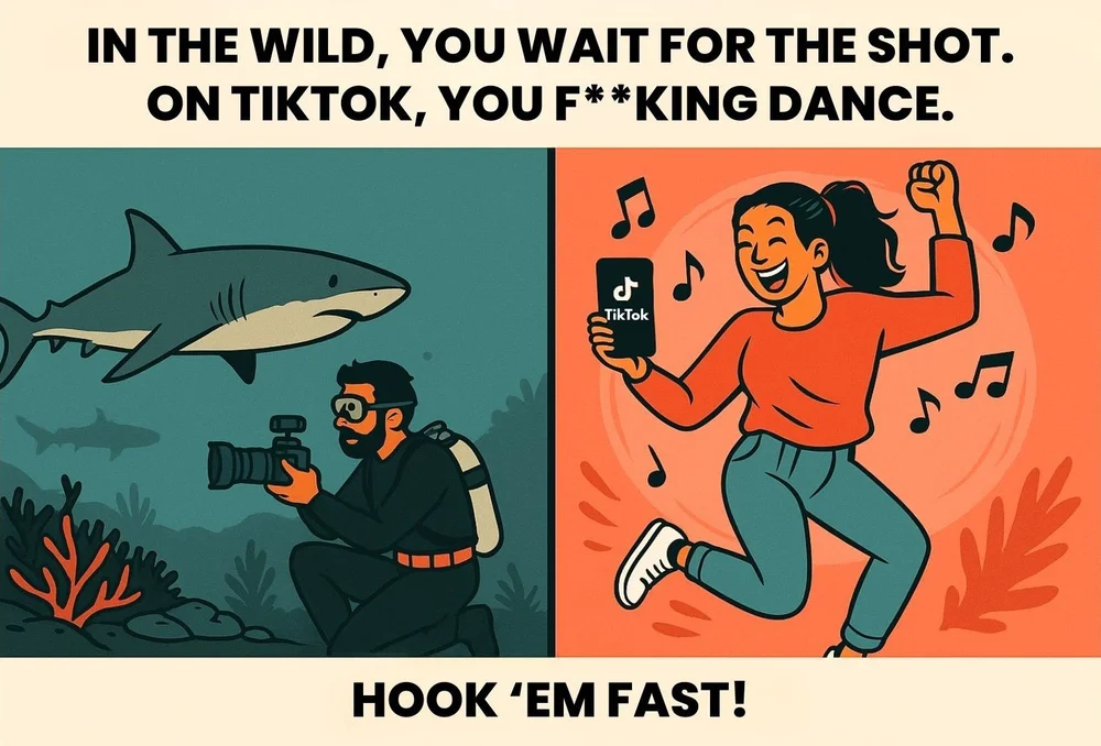 Wildlife Filmmaking Meets TikTok: Storytelling That Hooks — Padlin Creative