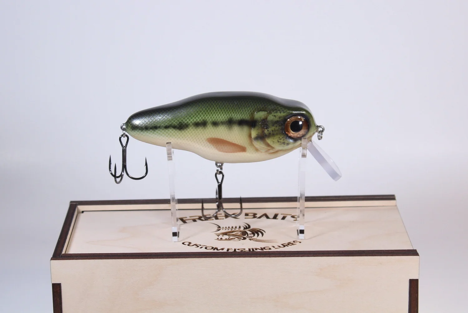 Custom Handmade Wood Fishing Lures — Freek Baits Custom Fishing Lures