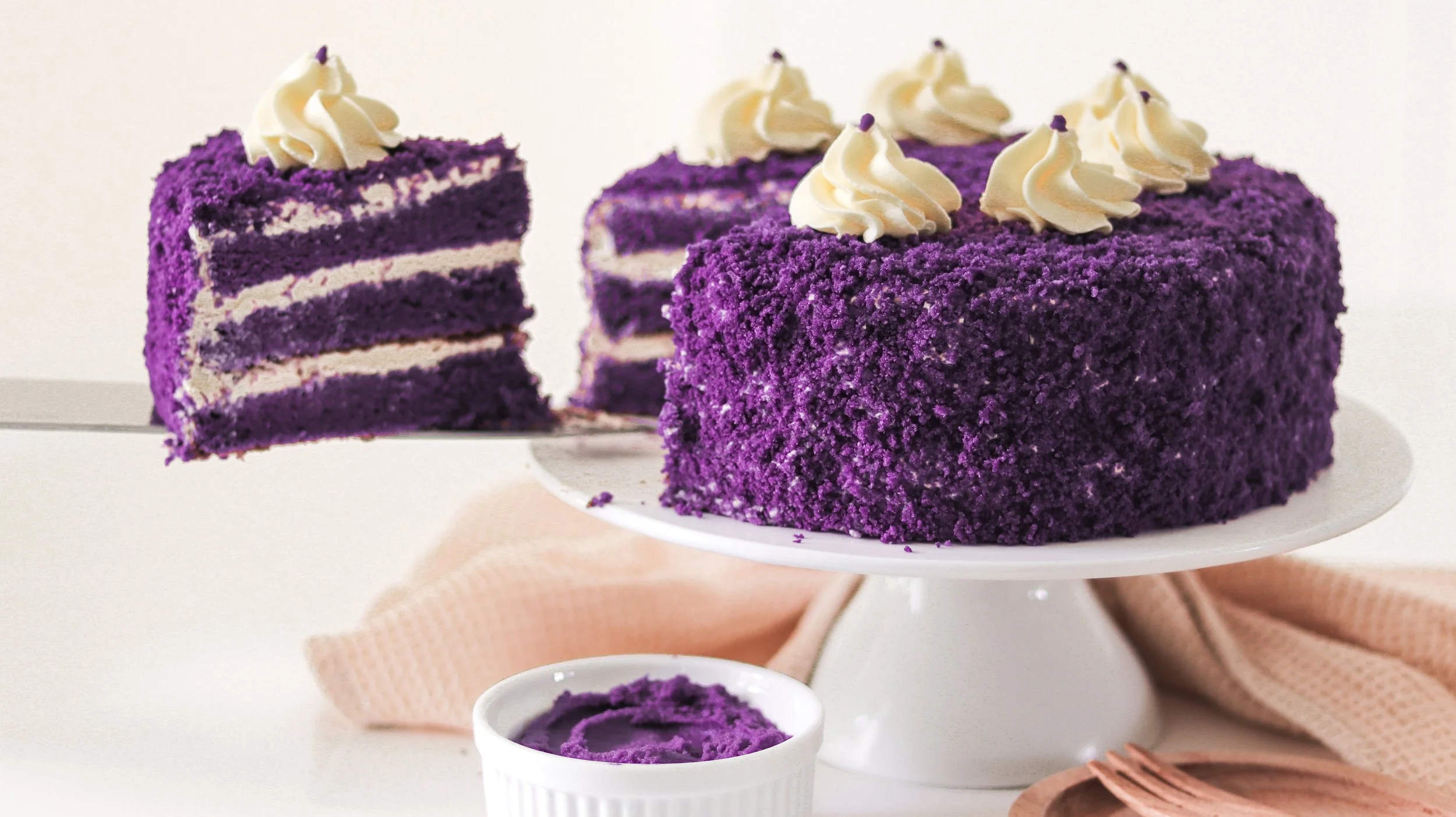 Ube Cake — Lilac Diaries
