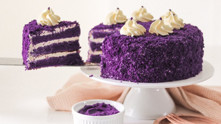 Ube Cake — Lilac Diaries