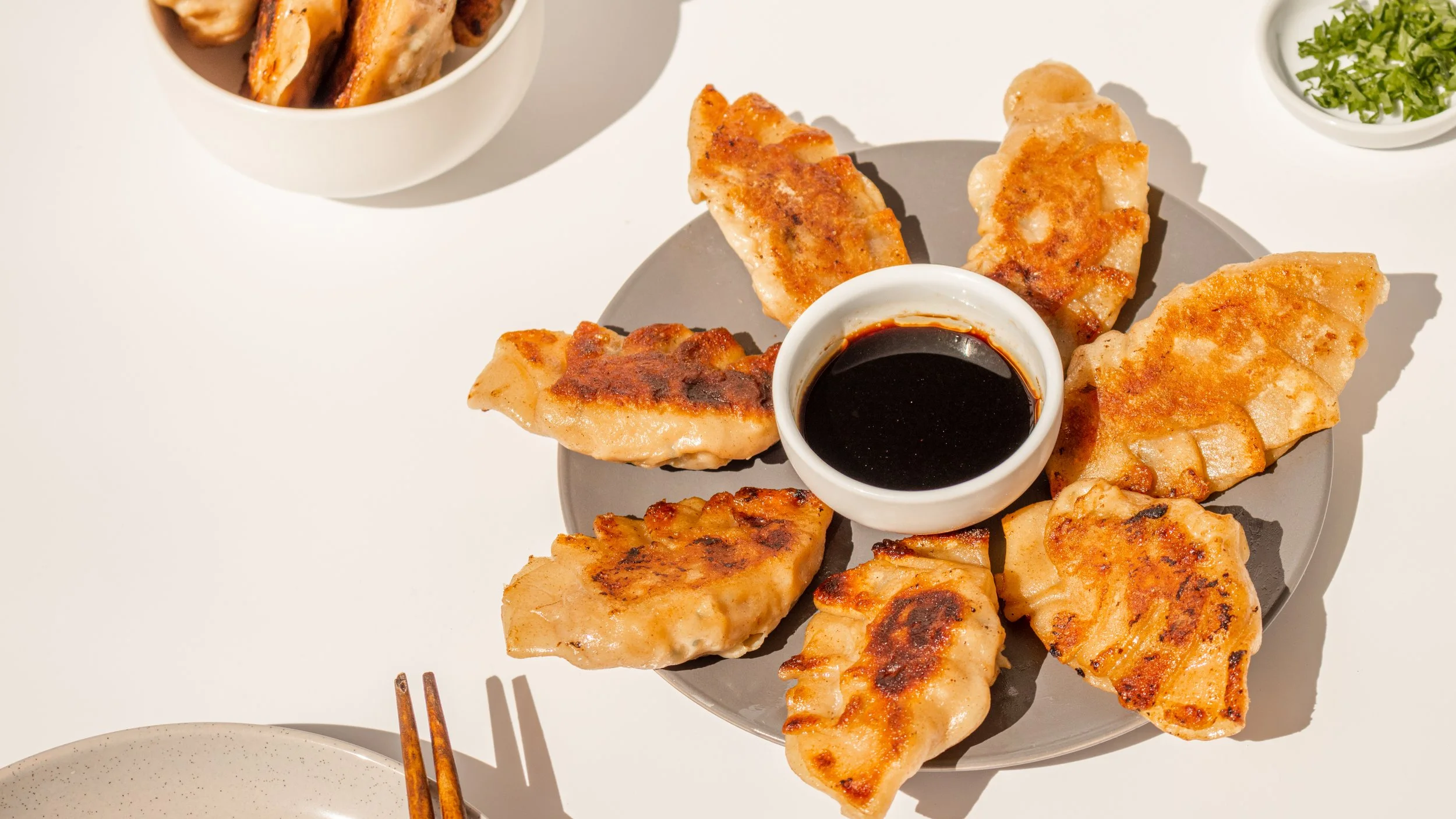 Pork & Chives Dumplings — Lilac Diaries