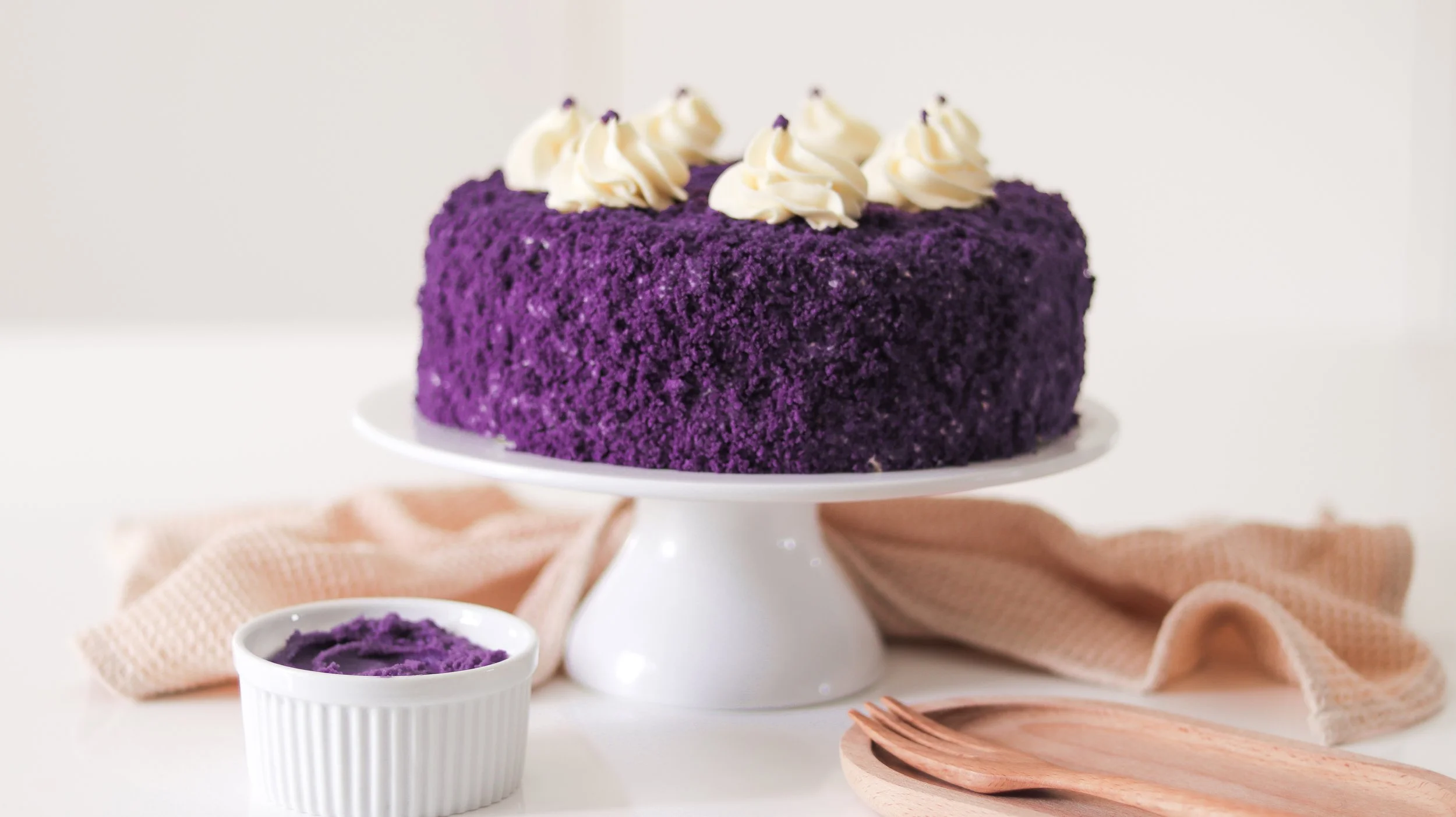 Ube Cake — Lilac Diaries