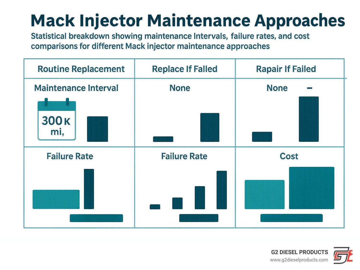 Troubleshooting Mack Truck Injector Issues Like a Boss — G2 DIESEL PRODUCTS