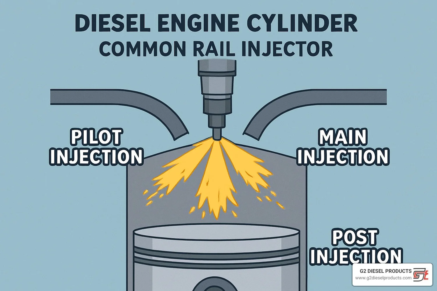 Inside Diesel Engines – How Common Rail Injectors Operate — G2 DIESEL ...