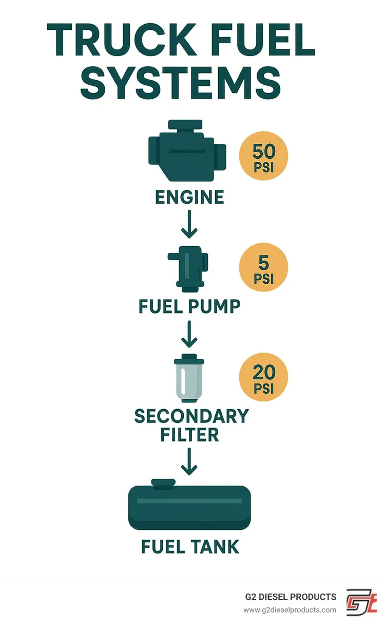The Ultimate Guide to Truck Fuel Systems Explained Simply — G2 DIESEL ...