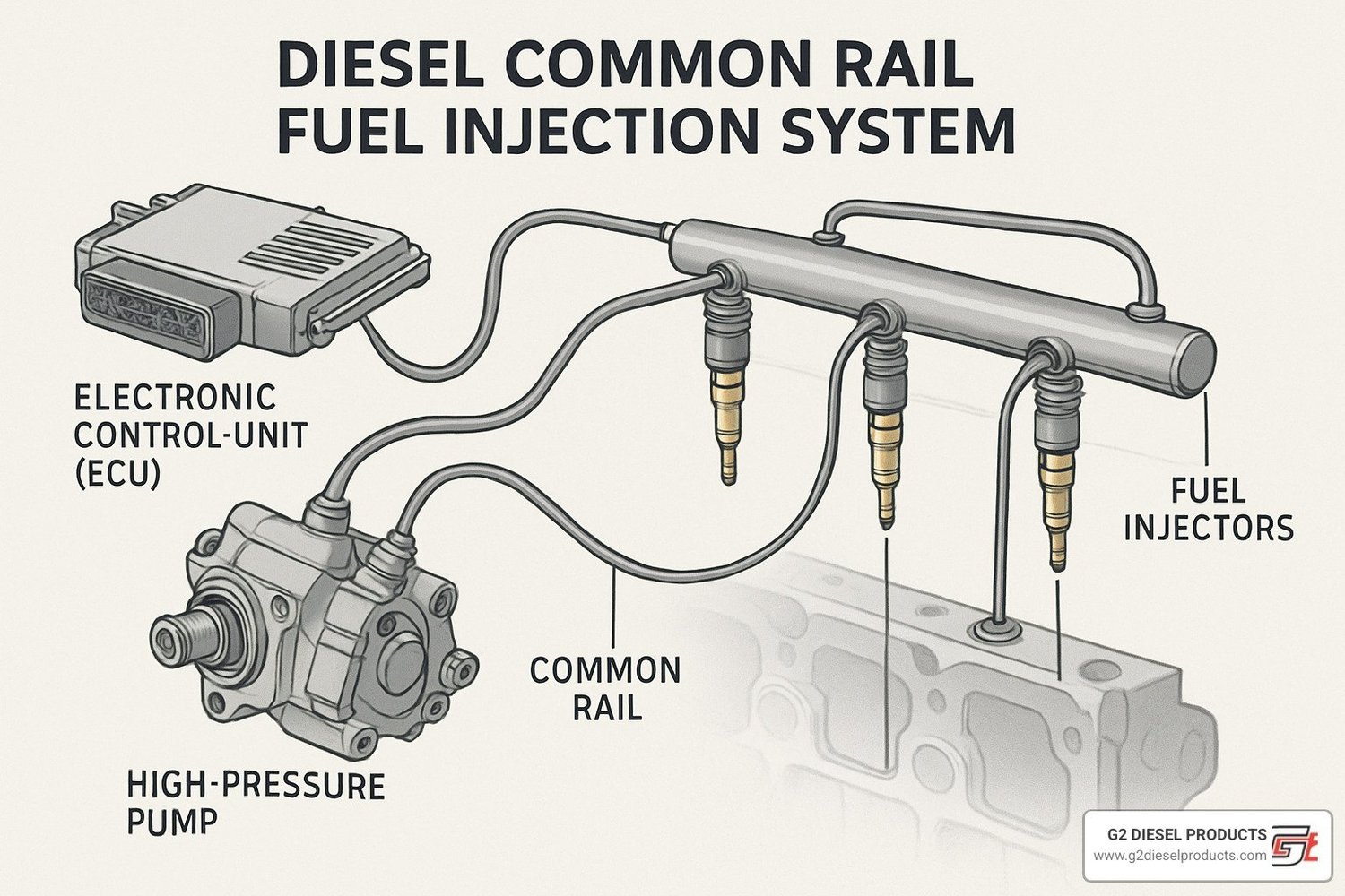 Inside Diesel Engines – How Common Rail Injectors Operate — G2 DIESEL ...
