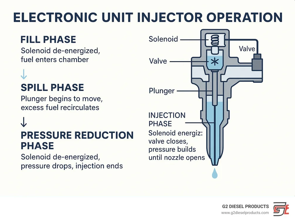 Electronic Unit Injectors Demystified — G2 DIESEL PRODUCTS