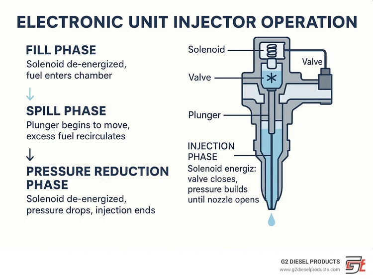Electronic Unit Injectors Demystified — G2 DIESEL PRODUCTS