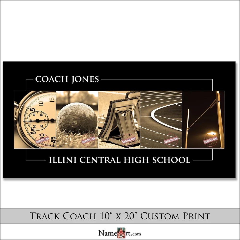 Track Coach Appreciation Gift Ideas
