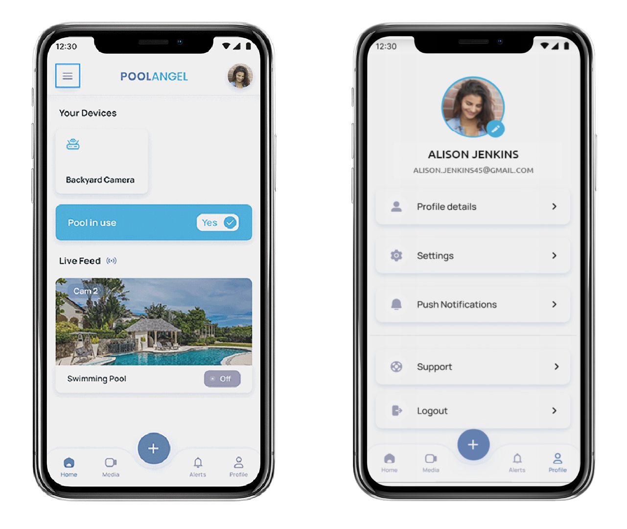 Pool Angel - AI Powered Pool Safety Camera System