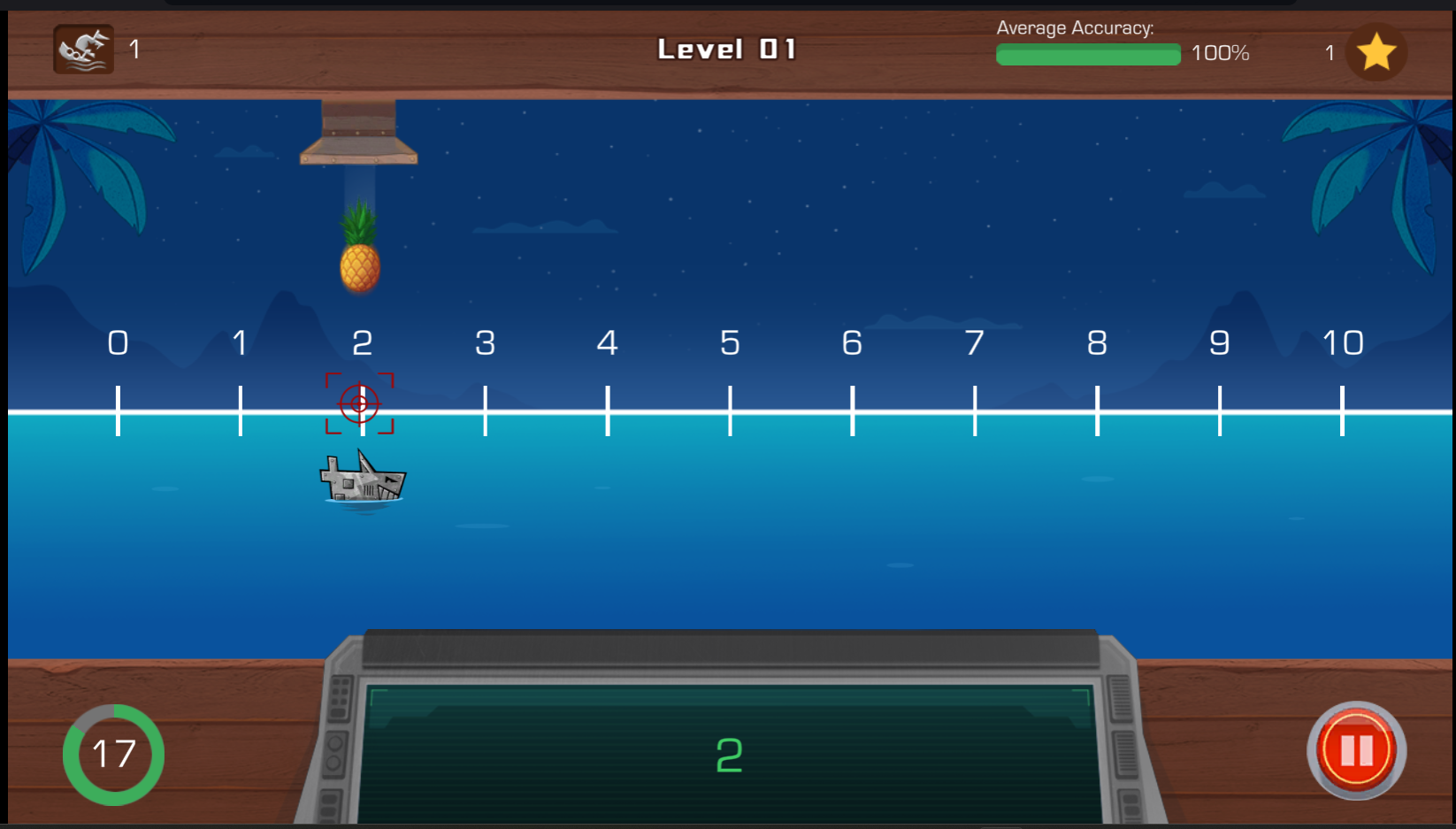 Battleship Numberline — Vault Learning Games Library