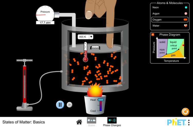 States of Matter — Vault Learning Games Library
