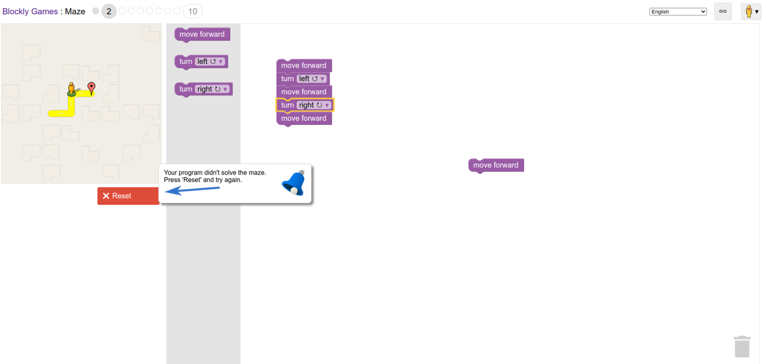 Blockly: Games — Vault Learning Games Library