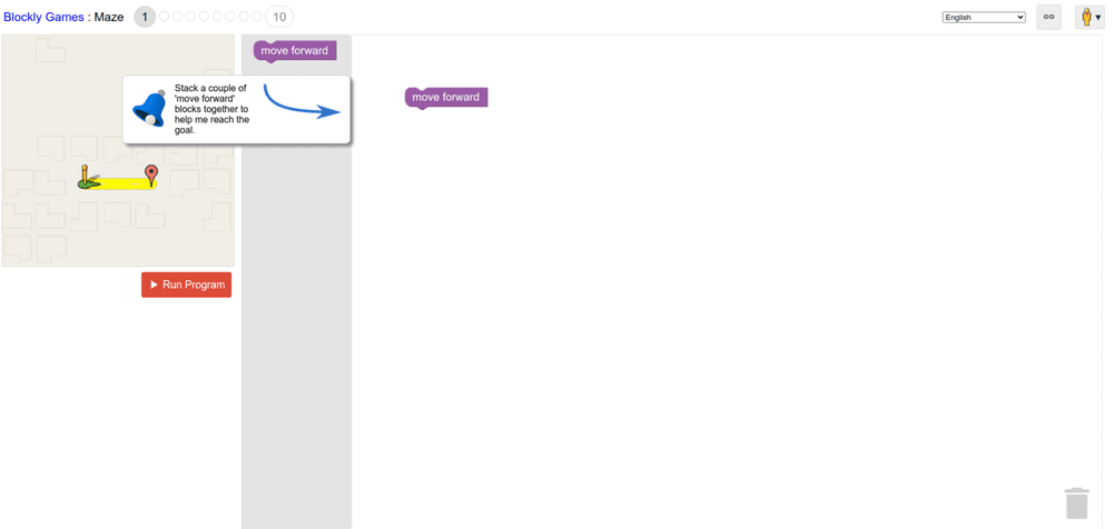 Blockly: Games — Vault Learning Games Library