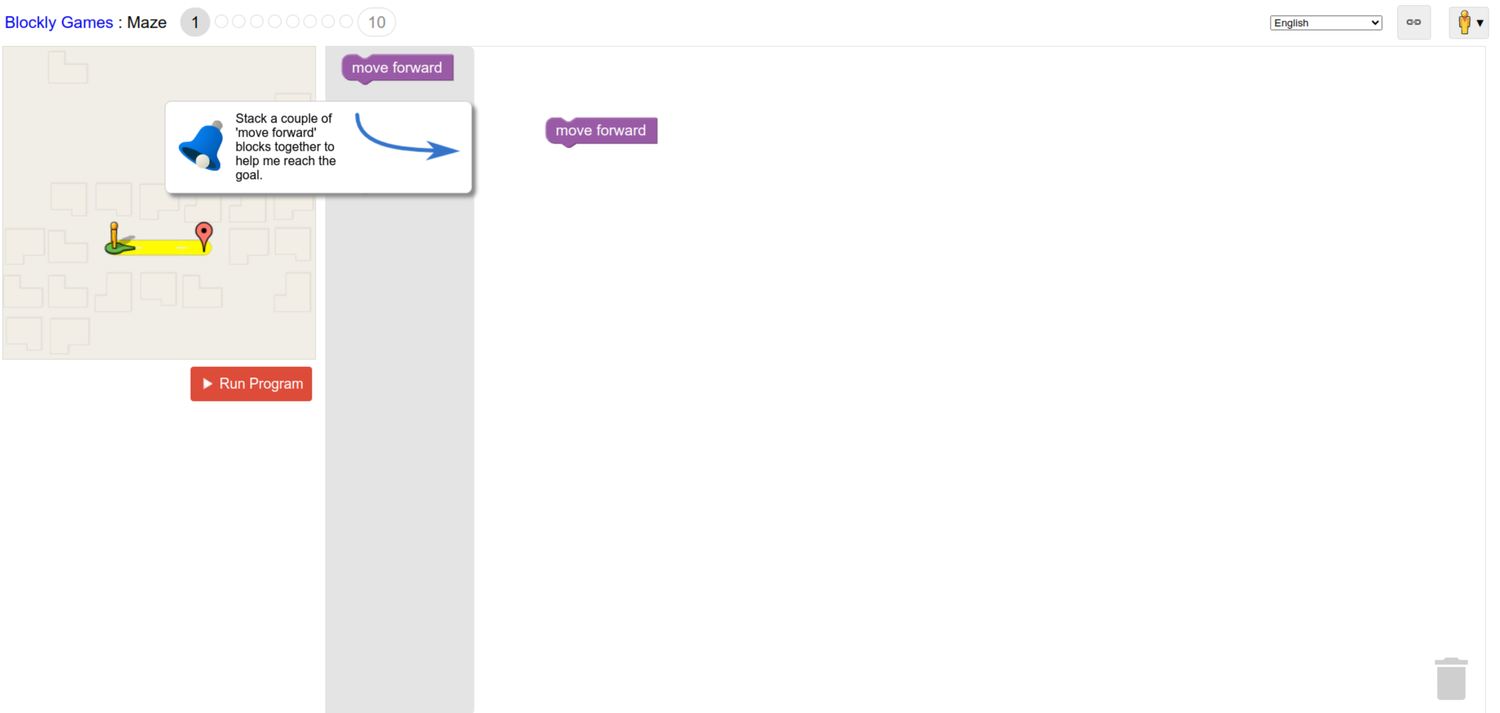 Blockly: Games — Vault Learning Games Library