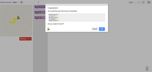 Blockly: Games — Vault Learning Games Library