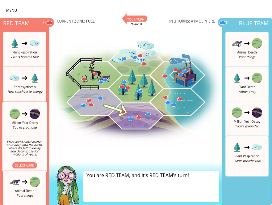 Carbon Cycle Game | Play & Transform — Vault Learning Games Library