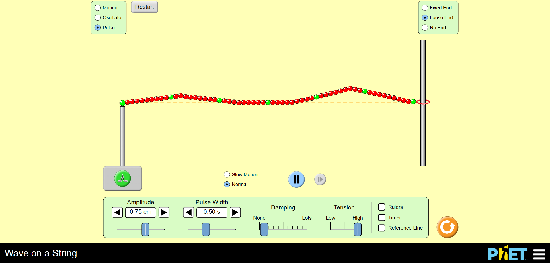 Wave on a String — Vault Learning Games Library