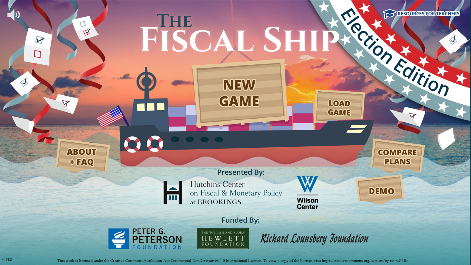 The Fiscal Ship — Vault Learning Games Library