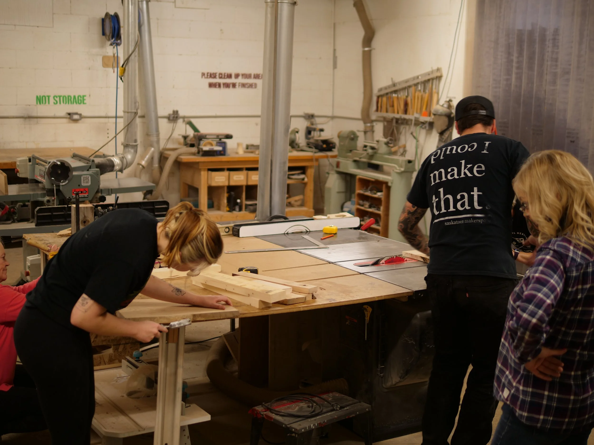Woodshop 101 — Saskatoon Makerspace