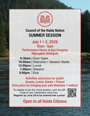 SUMMER SESSION — Council of the Haida Nation