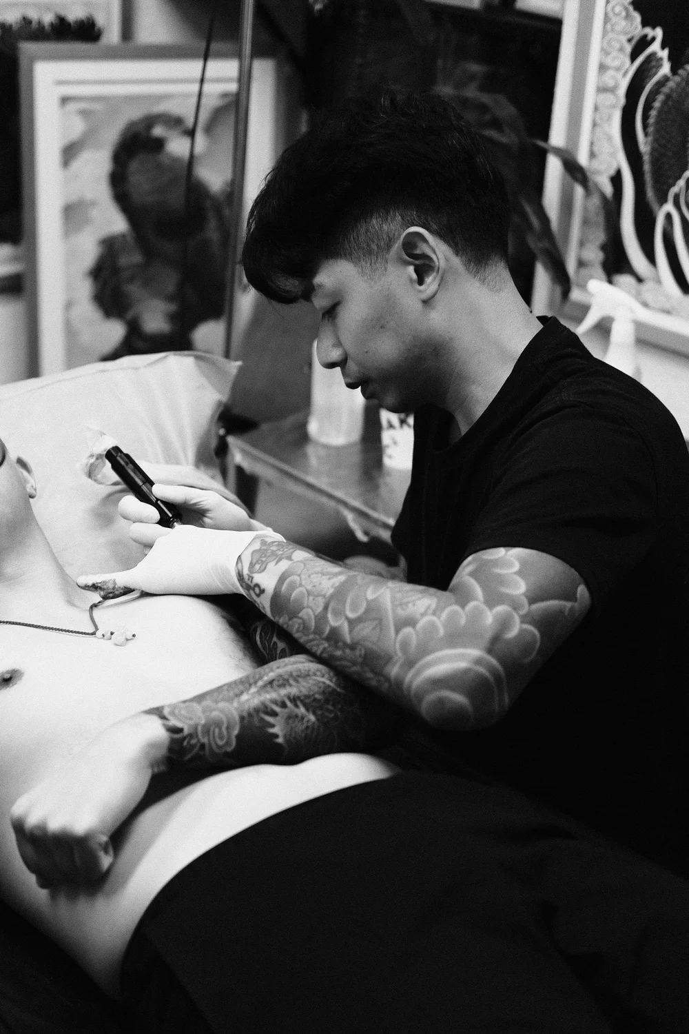 Joel Ang | Japanese Bodysuit Specialist Melbourne | Dynamic Tattoo