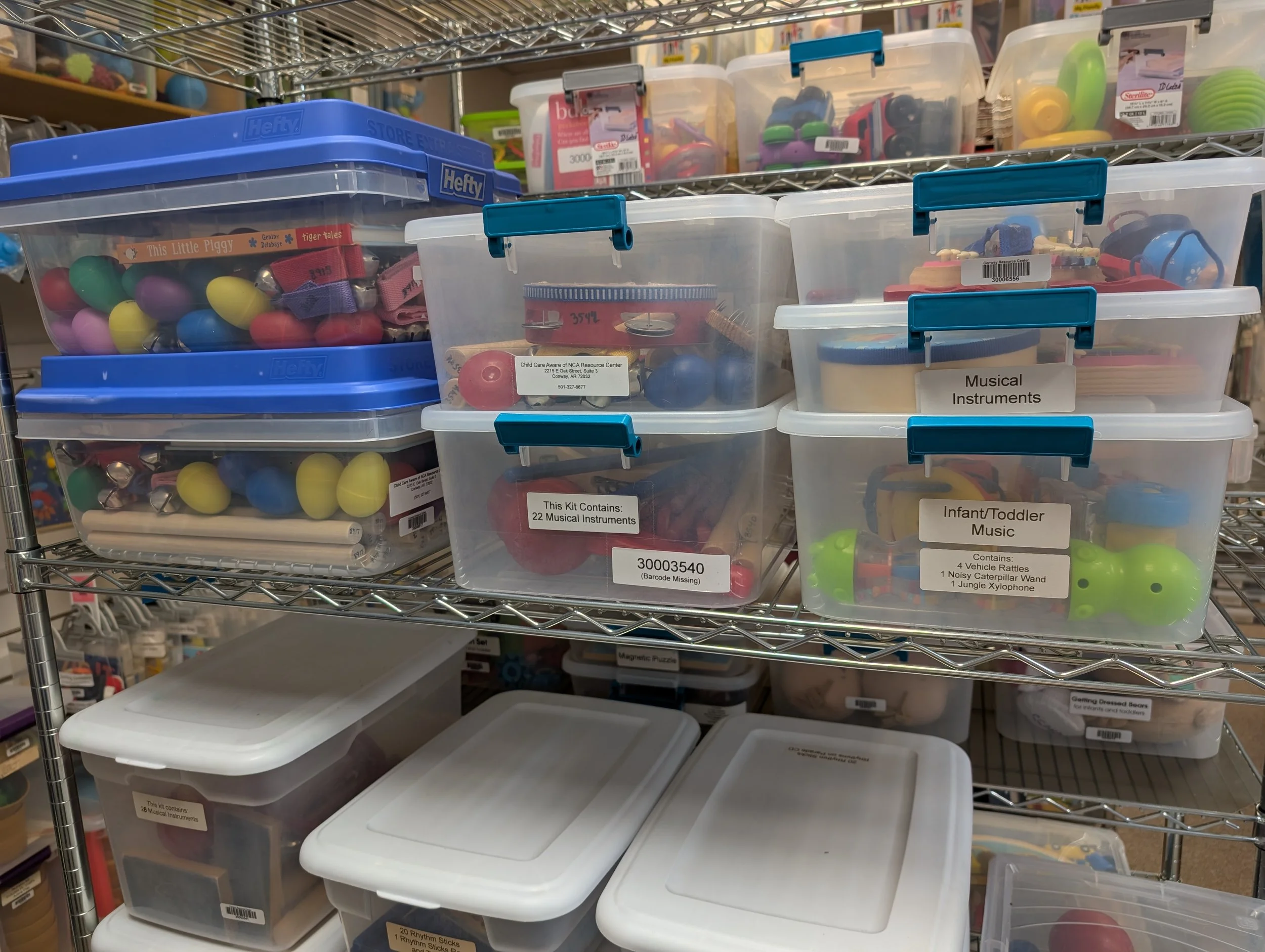 Lending Library — Child Care Aware of Northcentral Arkansas