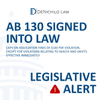 AB 130 Signed Into Law — DeNichilo Law, APC