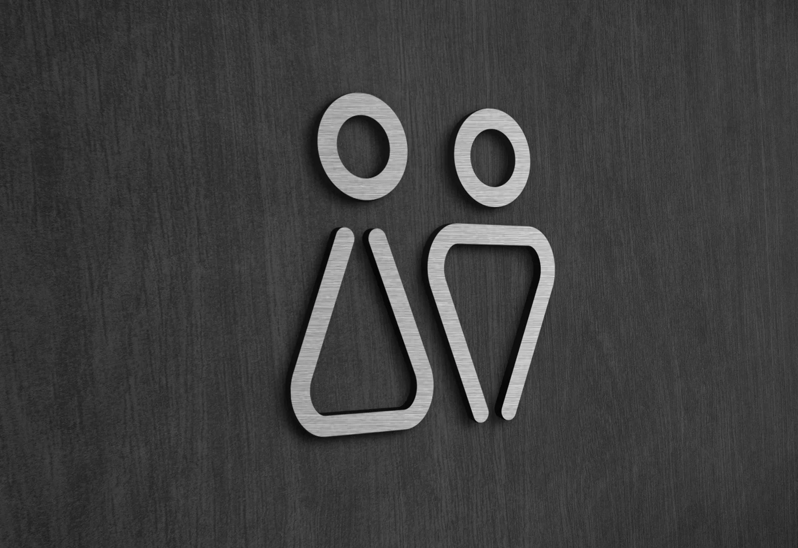 Minimalist Shower Pictogram Door Sign - Outlinia 05 | Sign Shop UK