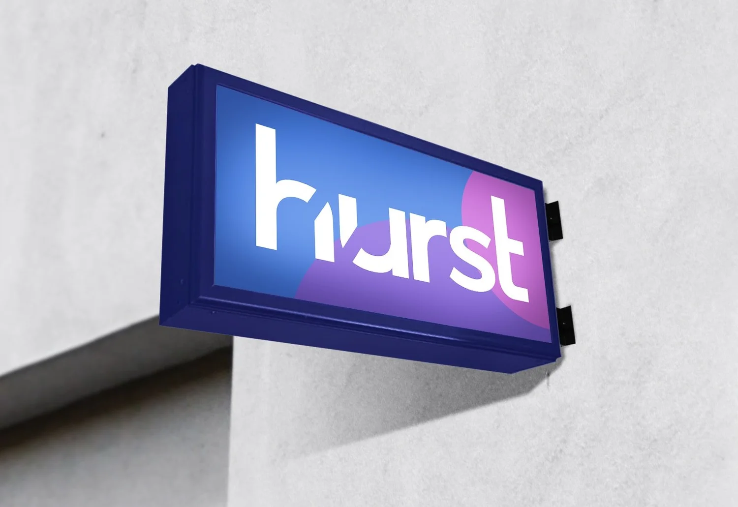 Projecting Sign with Concealed Trough Light - Projektaa 03 | Sign Shop UK