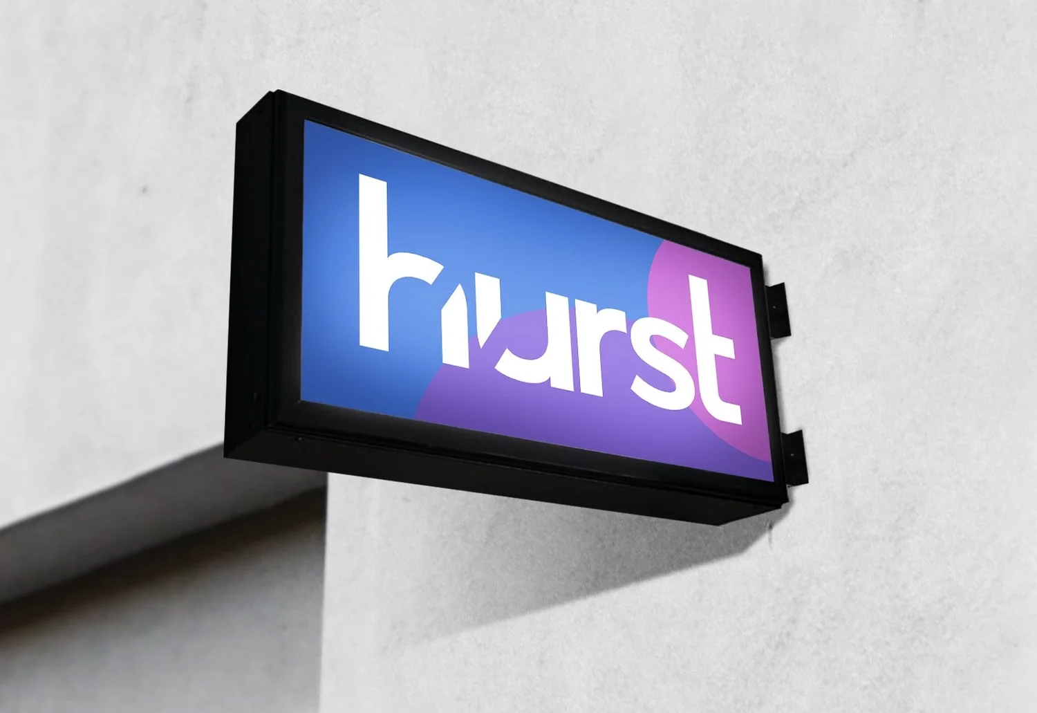 Projecting Sign with Concealed Trough Light - Projektaa 03 | Sign Shop UK