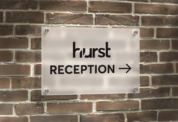 Double Layer Acrylic Sign with Back Panel | Sign Shop UK